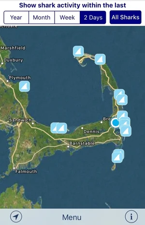 Sharktivity White Shark Tracking App — AWSC