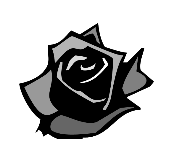 Dark Rose Logo Rose Logo Vector Art & Graphics | Freevector.com