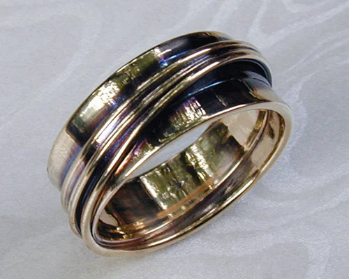 Free-form Band, Continuous Wrap — Metamorphosis Jewelry