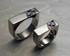 Matching ladies bands. — Metamorphosis Jewelry