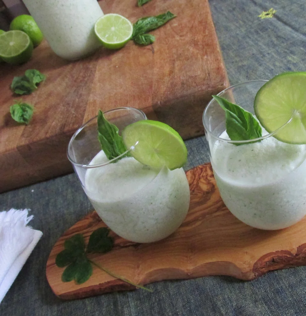 Refreshing Coconut, Lime, and Basil Cocktails — My Diary of Us