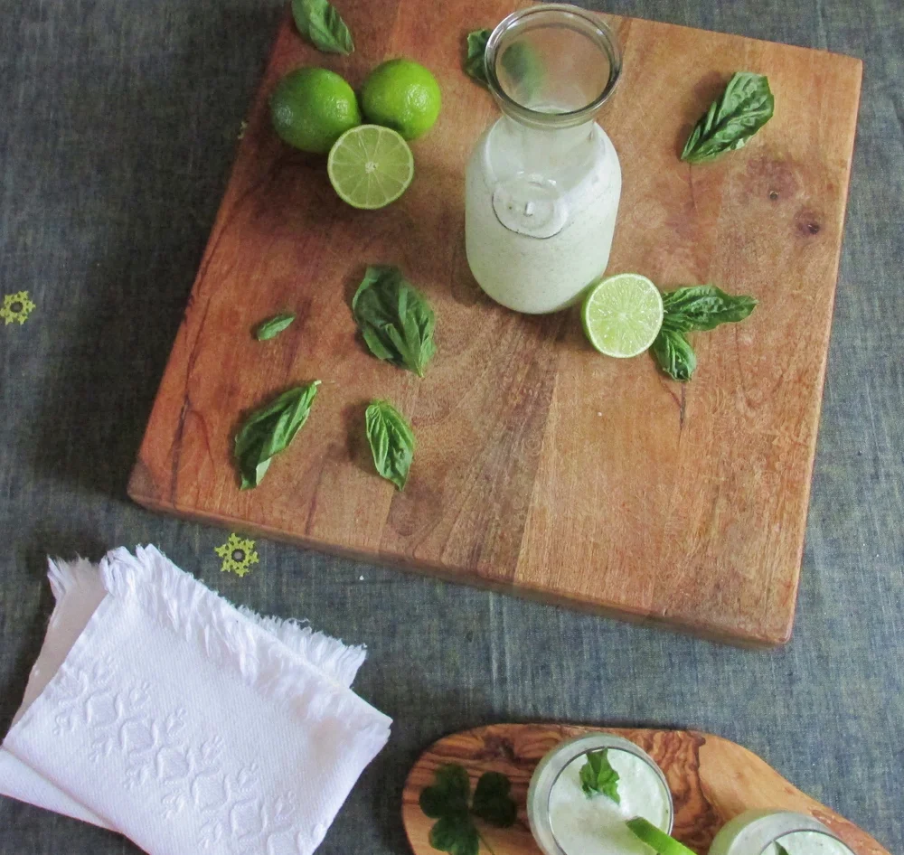 Refreshing Coconut, Lime, and Basil Cocktails — My Diary of Us