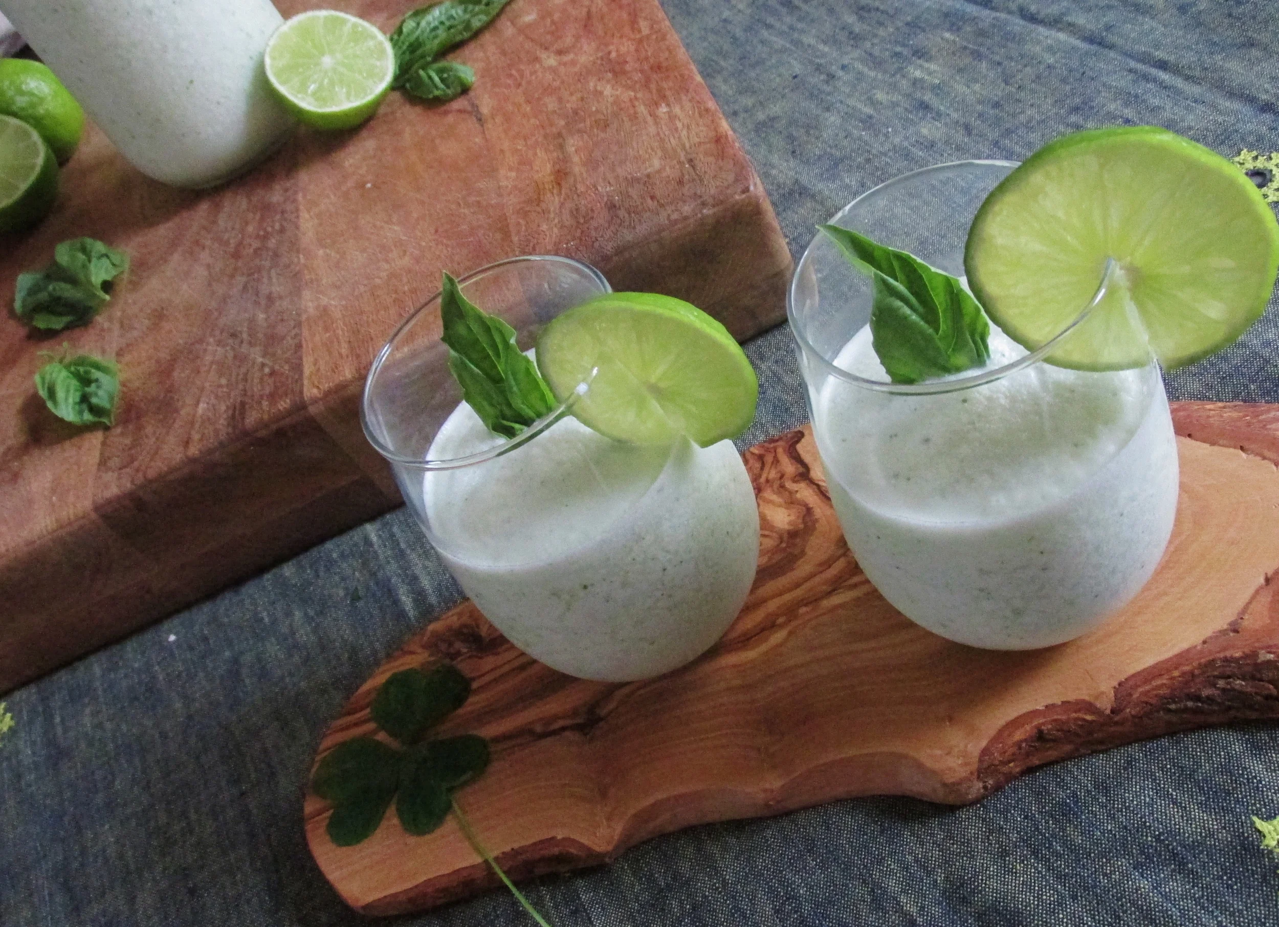 Refreshing Coconut, Lime, and Basil Cocktails — My Diary of Us
