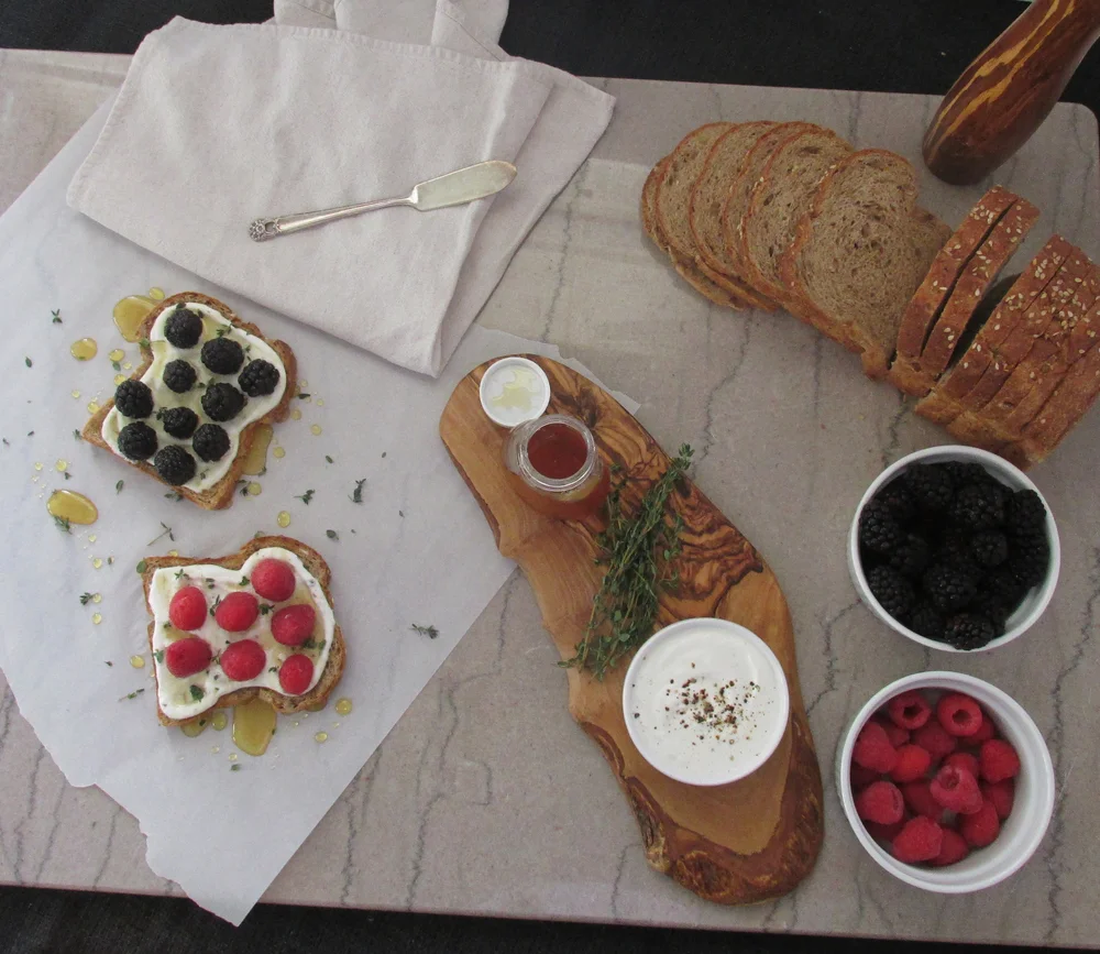 The Bomb Diggity Ricotta Breakfast Toast — My Diary of Us