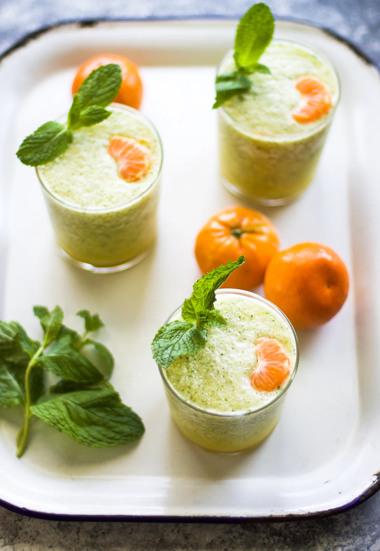 Frozen Mint Screwdrivers — My Diary of Us