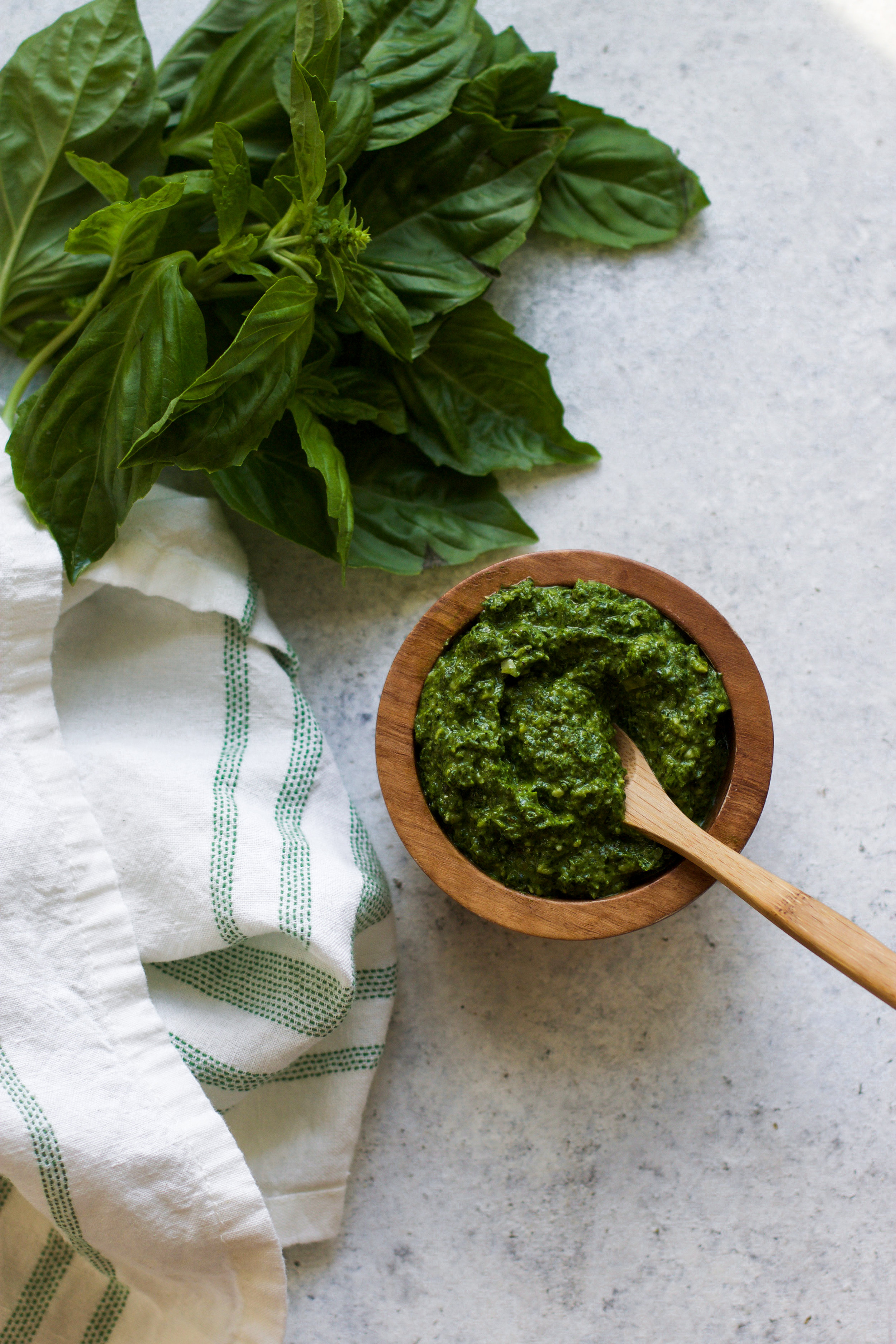 Basic Basil Pesto — My Diary of Us