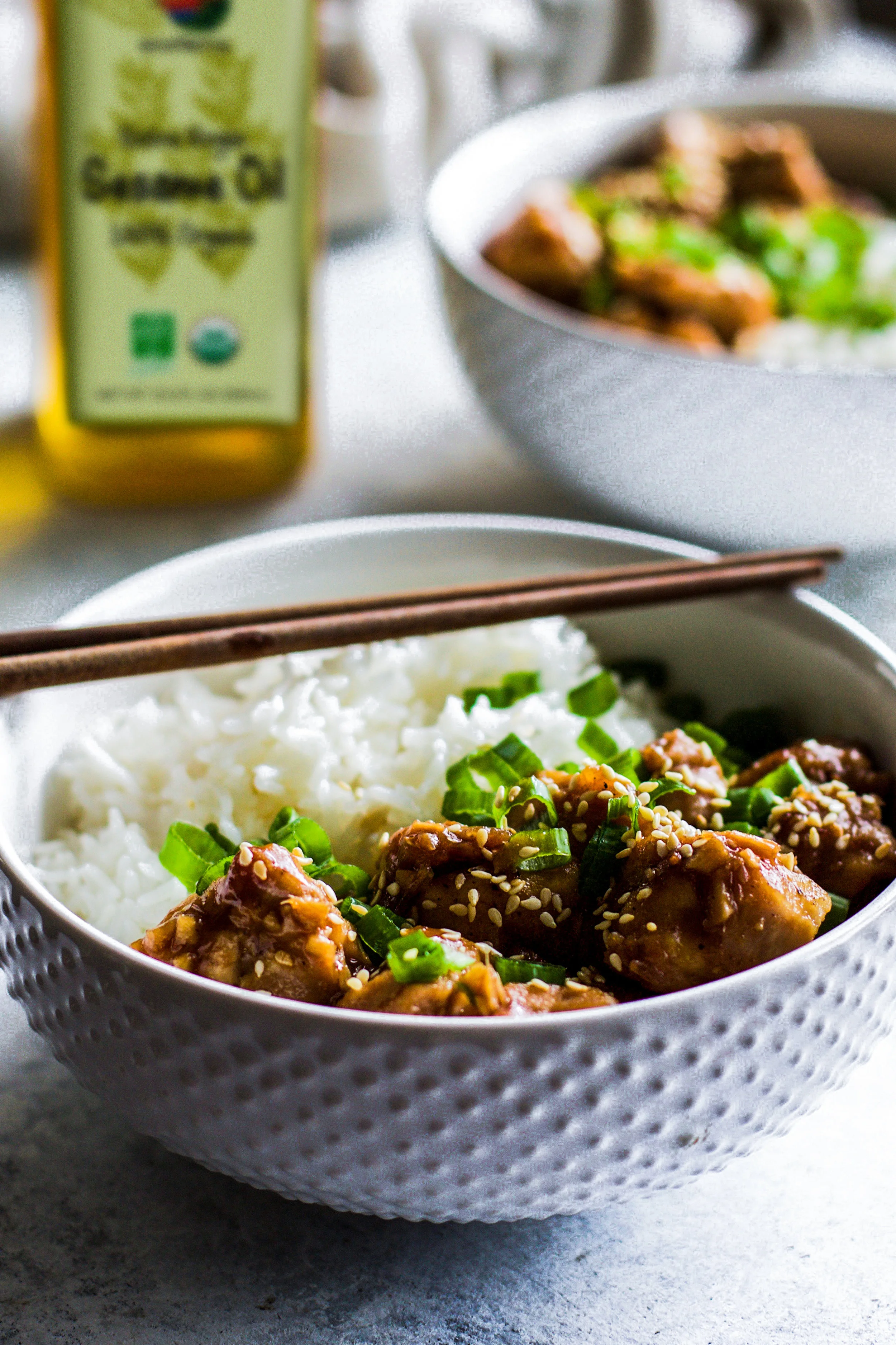 Spicy Garlic Sesame Chicken — My Diary of Us