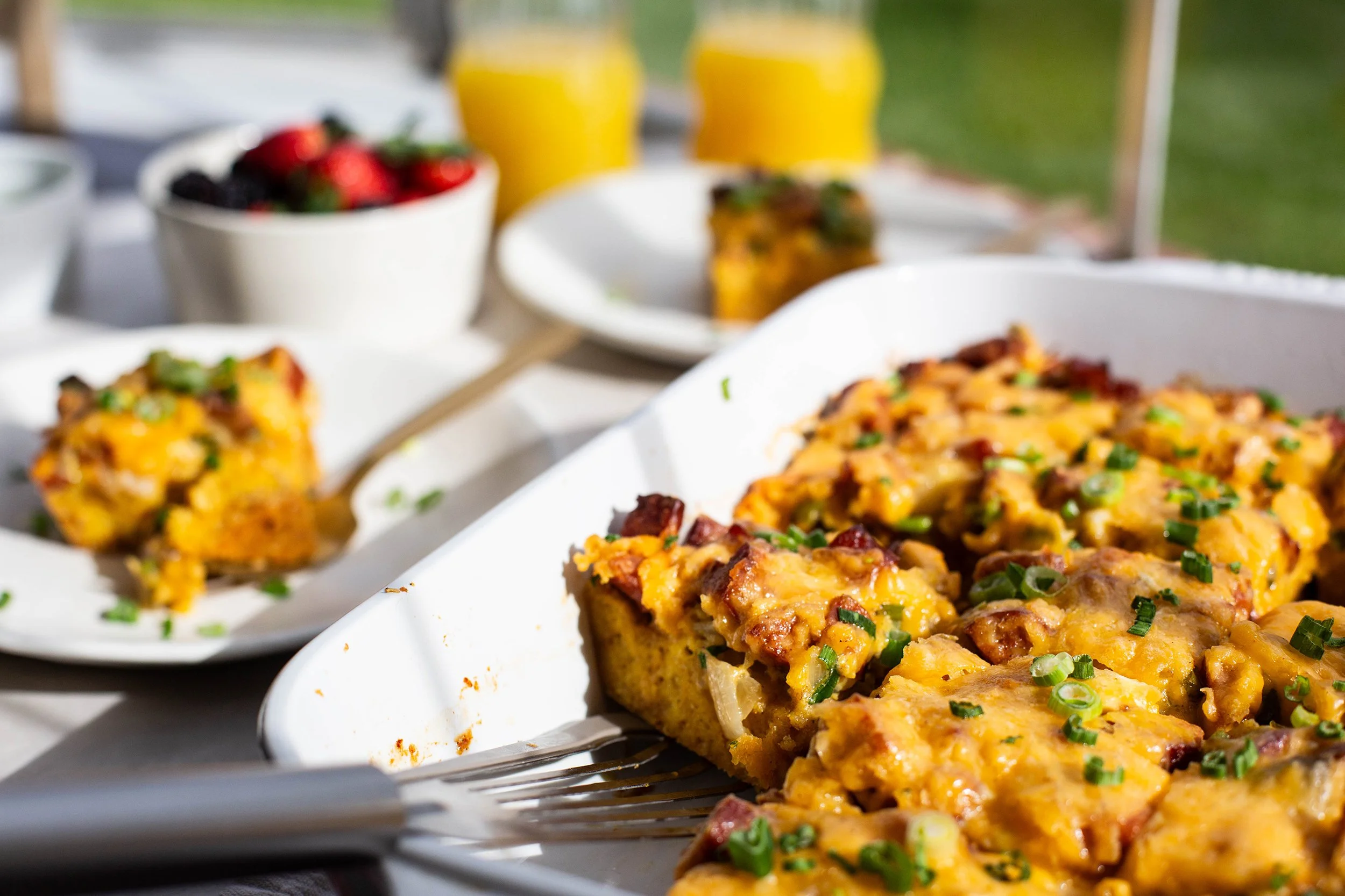 Cajun Cornbread Breakfast Casserole — My Diary of Us