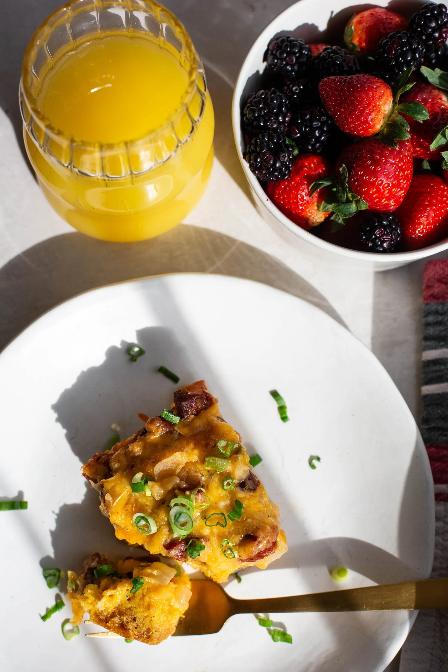 Cajun Cornbread Breakfast Casserole — My Diary of Us