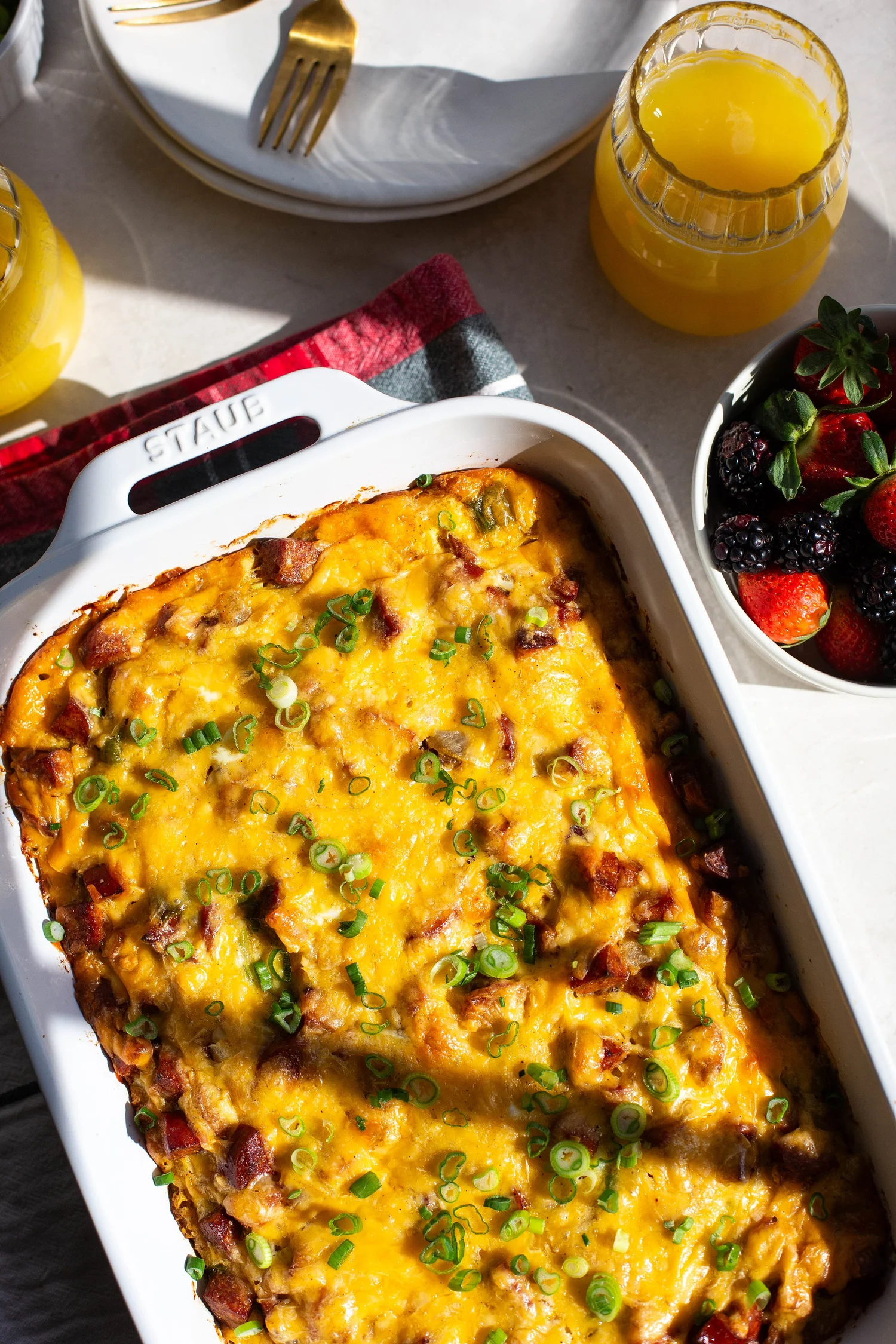 Cajun Cornbread Breakfast Casserole — My Diary of Us