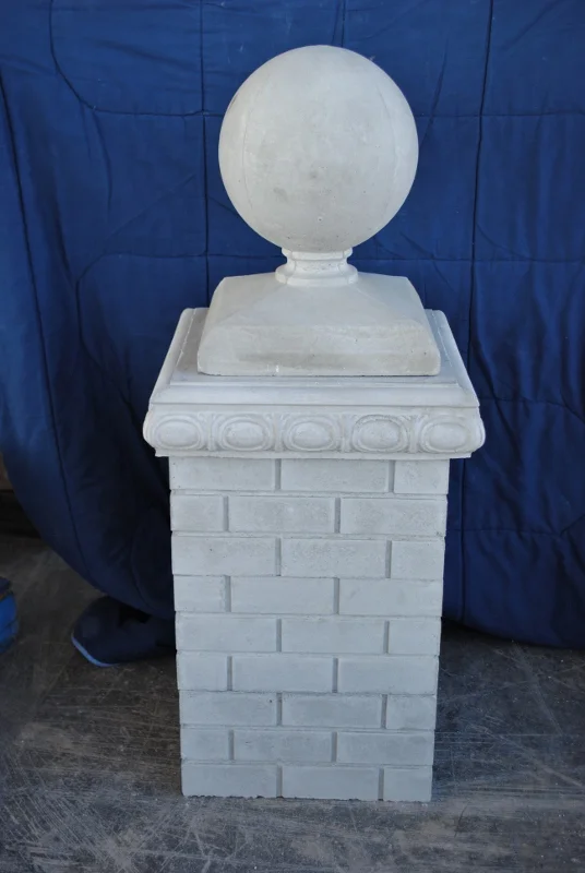 Concrete Fence Finials