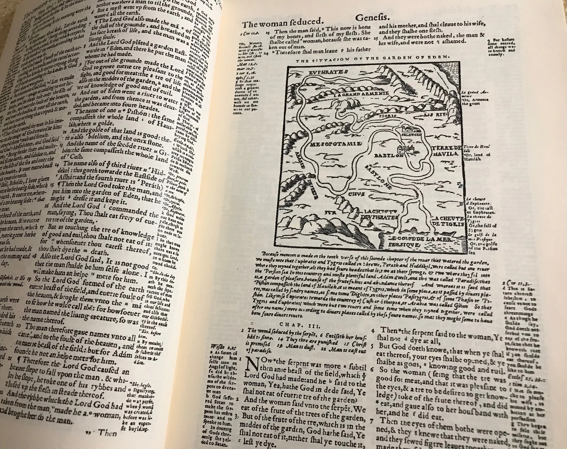 1560 Geneva Bible — A. P. Manuscripts