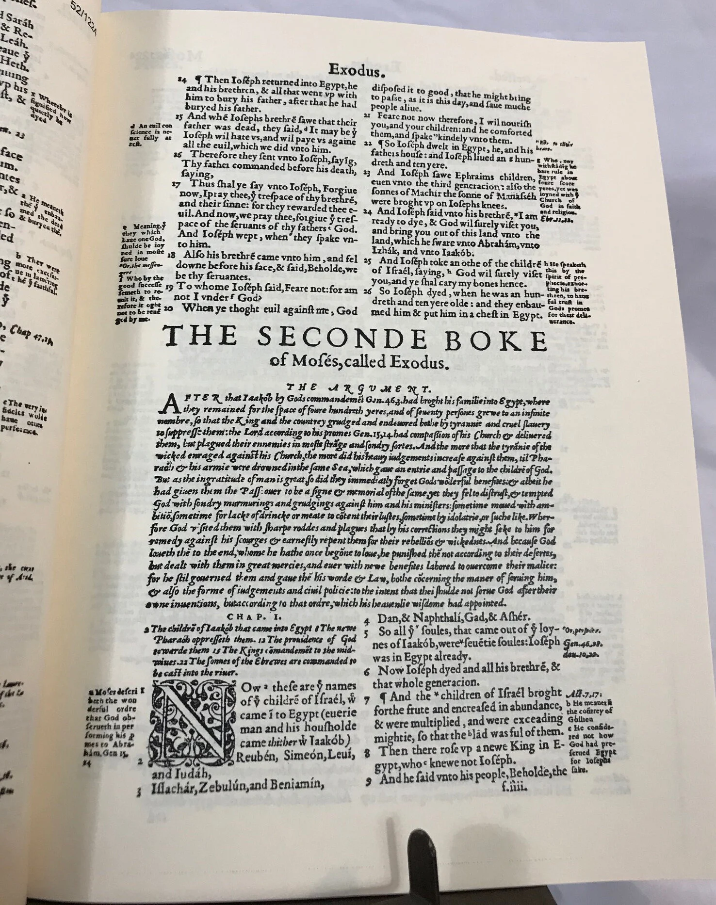 1560 Geneva Bible — A. P. Manuscripts