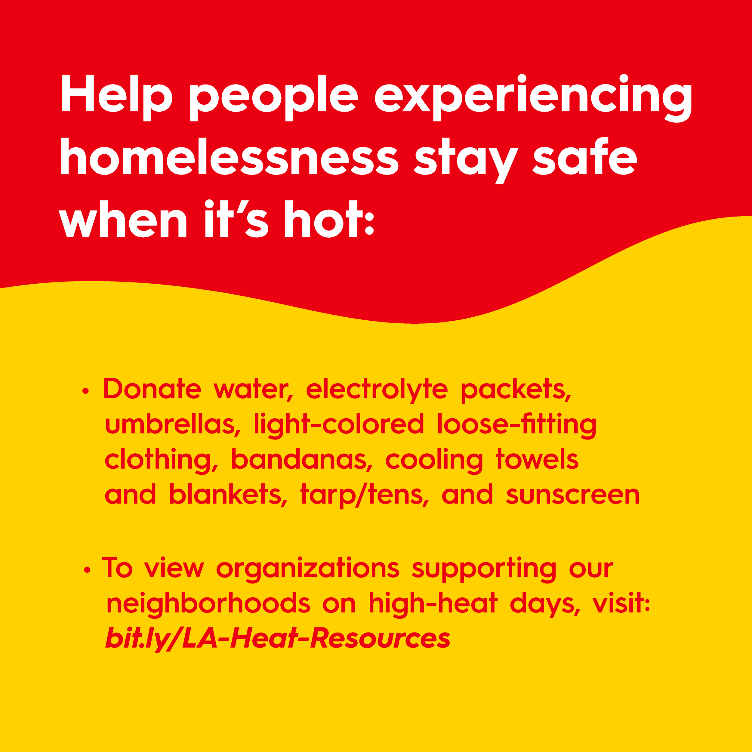 LARC Extreme Heat Campaign — Los Angeles Regional Collaborative