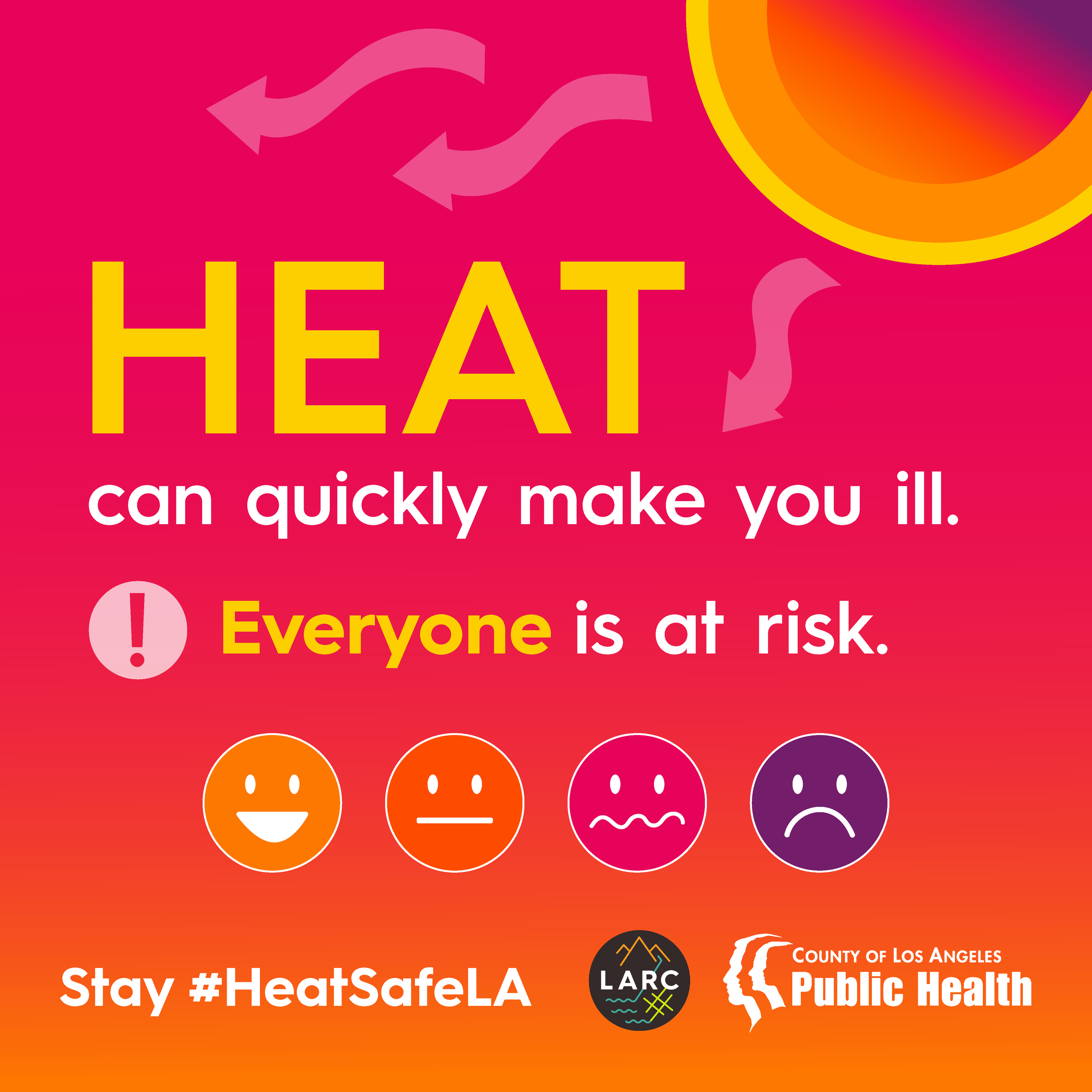 #HeatSafeLA - Heat Tips from LARC — Los Angeles Regional Collaborative