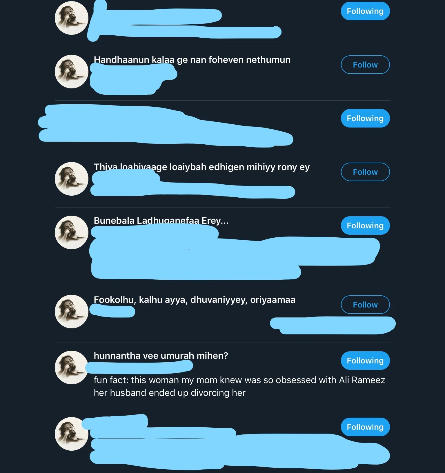 Maldives Twitter wakes up to a fever dream where everyone is Ali Rameez ...