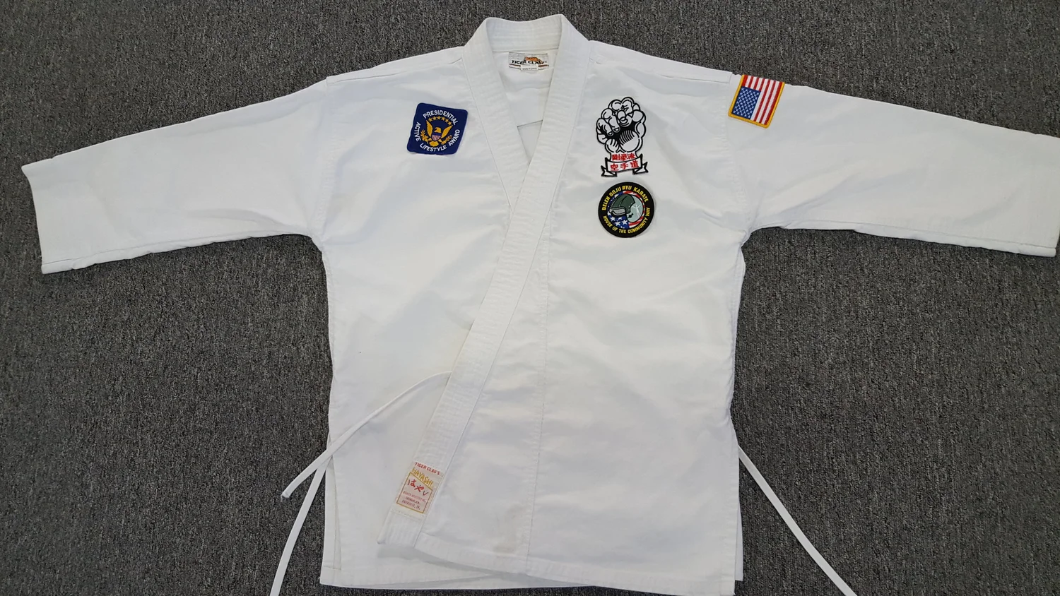 Belen Goju Ryu Uniform Patch LayOut — Belen Goju Ryu Karate