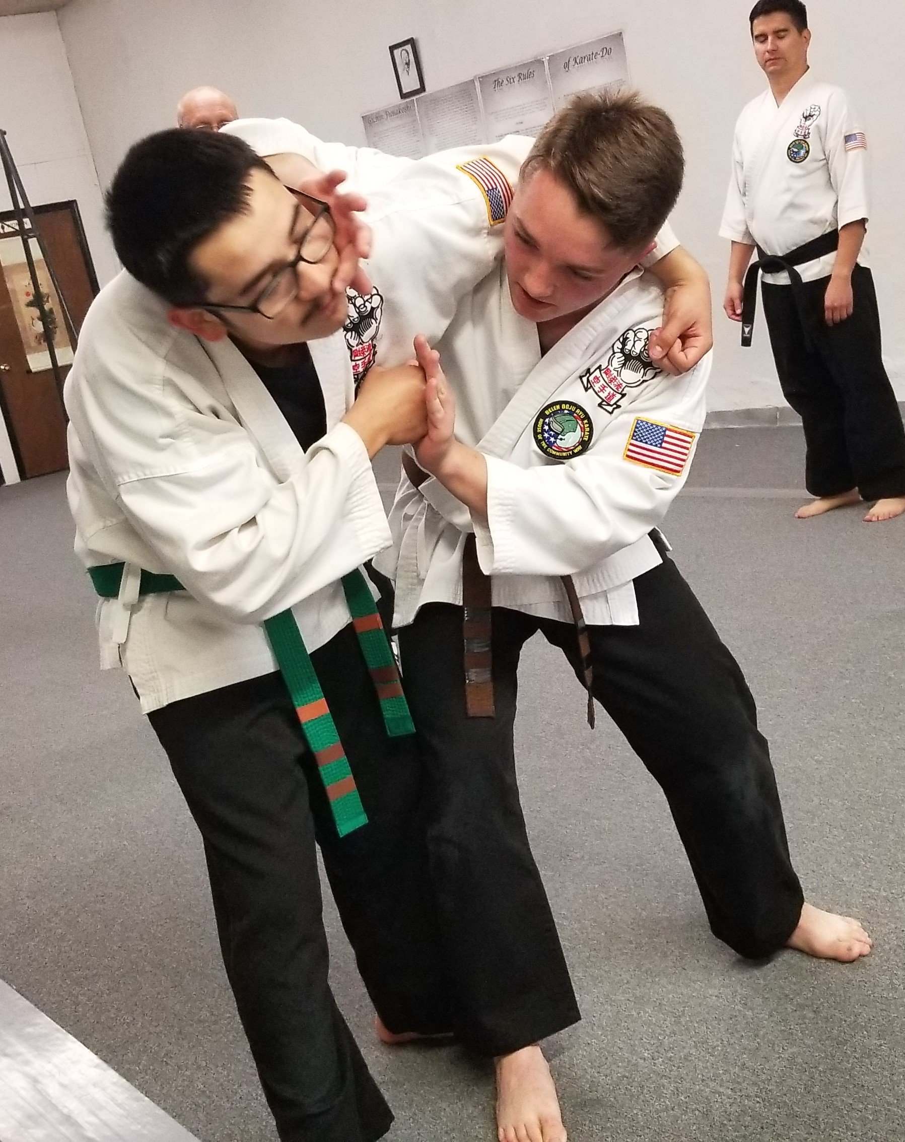 Samuel Montoya, Cassius Martinez, Miller "Kip" Karnes — Belen Goju Ryu ...