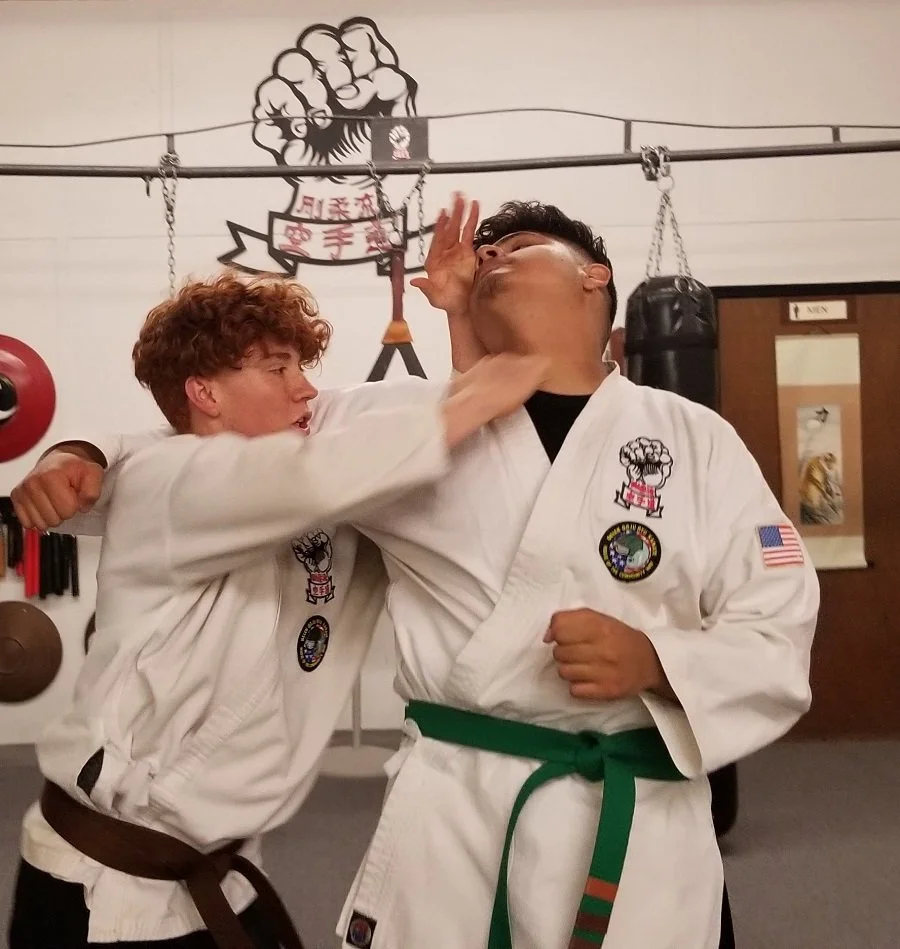 Samuel Montoya, Cassius Martinez, Miller "Kip" Karnes — Belen Goju Ryu ...