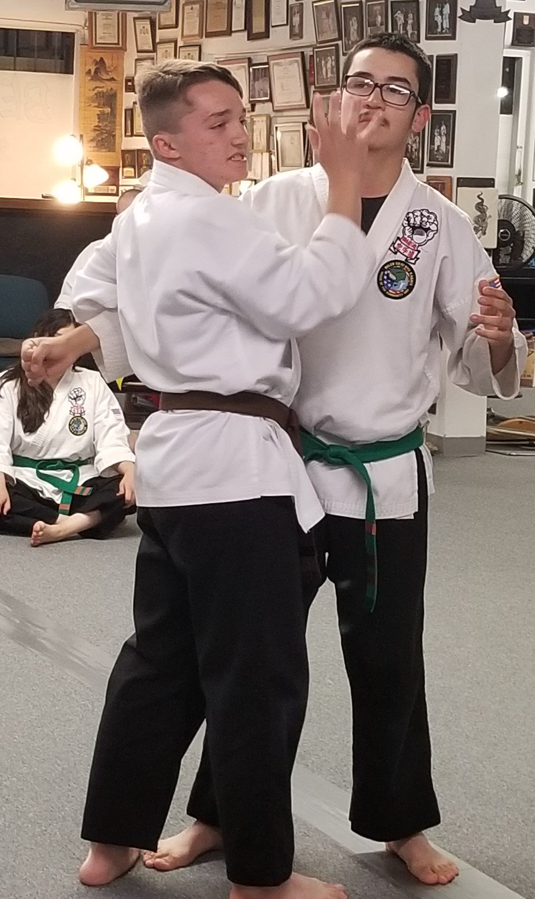 Samuel Montoya, Cassius Martinez, Miller "Kip" Karnes — Belen Goju Ryu ...