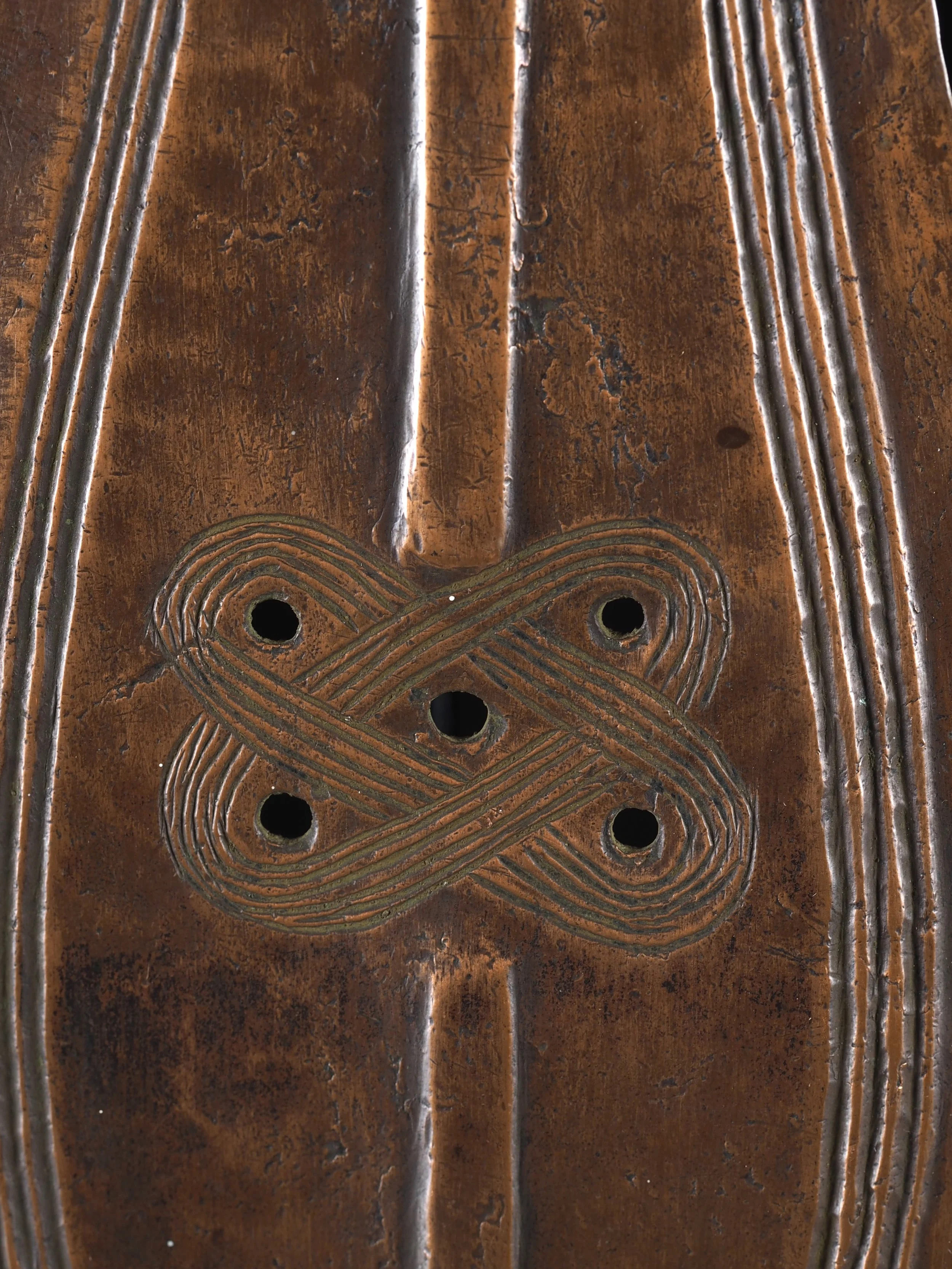 Kuba copper prestige Ikul knife, D. R. Congo — Karlsson | Wickman