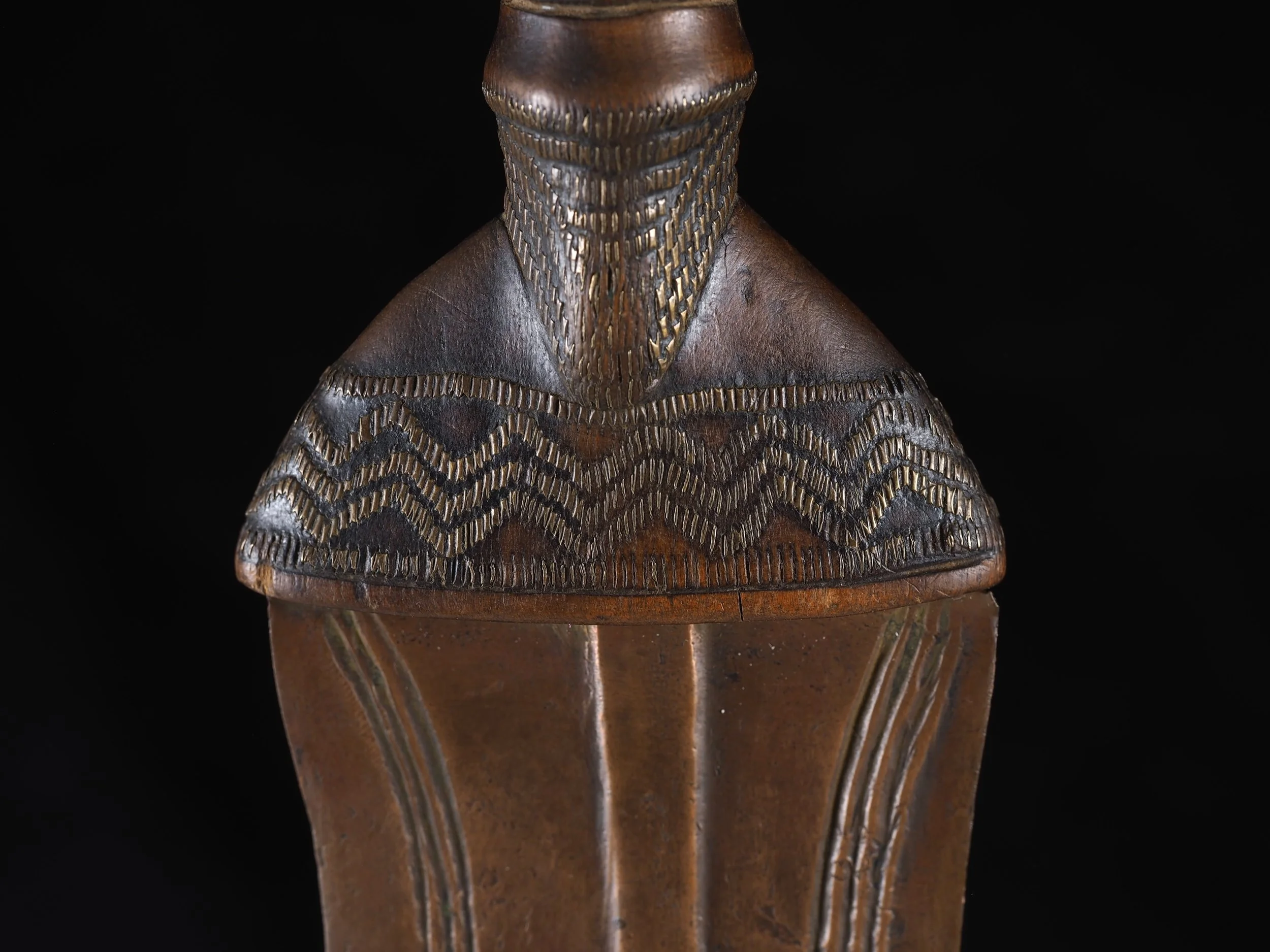 Kuba copper prestige Ikul knife, D. R. Congo — Karlsson | Wickman