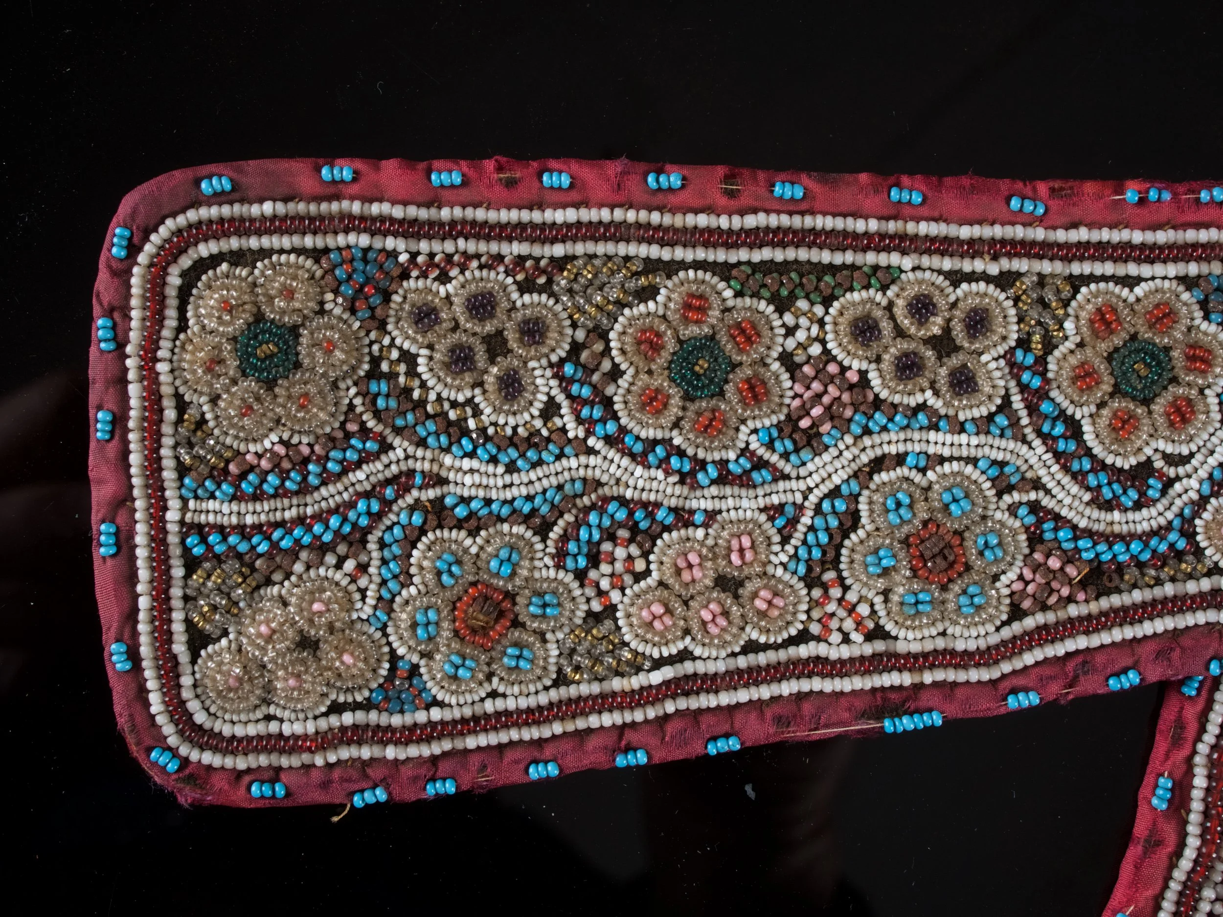Mi´kmaq beaded belt, mid 19th century, Canada — Karlsson | Wickman