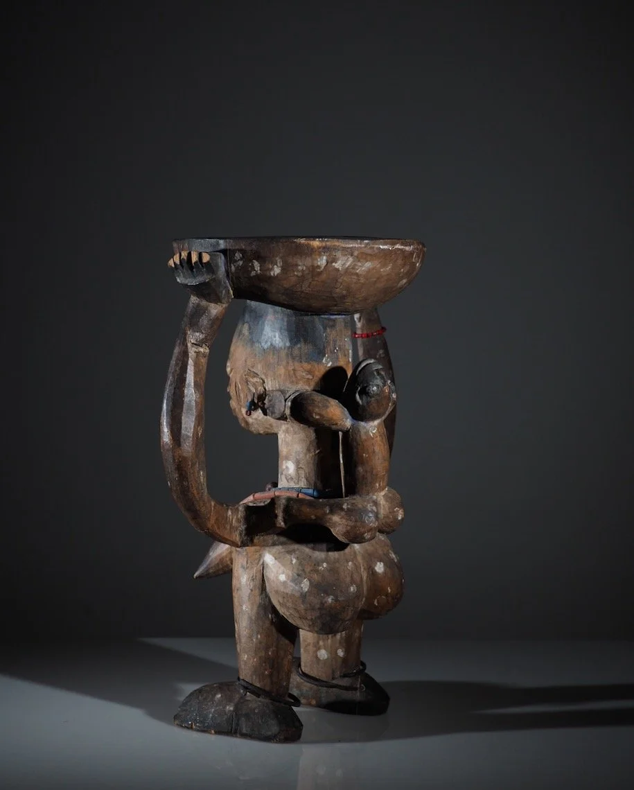 Yoruba "Arugba Shango" altar figure, Nigeria. — Karlsson | Wickman