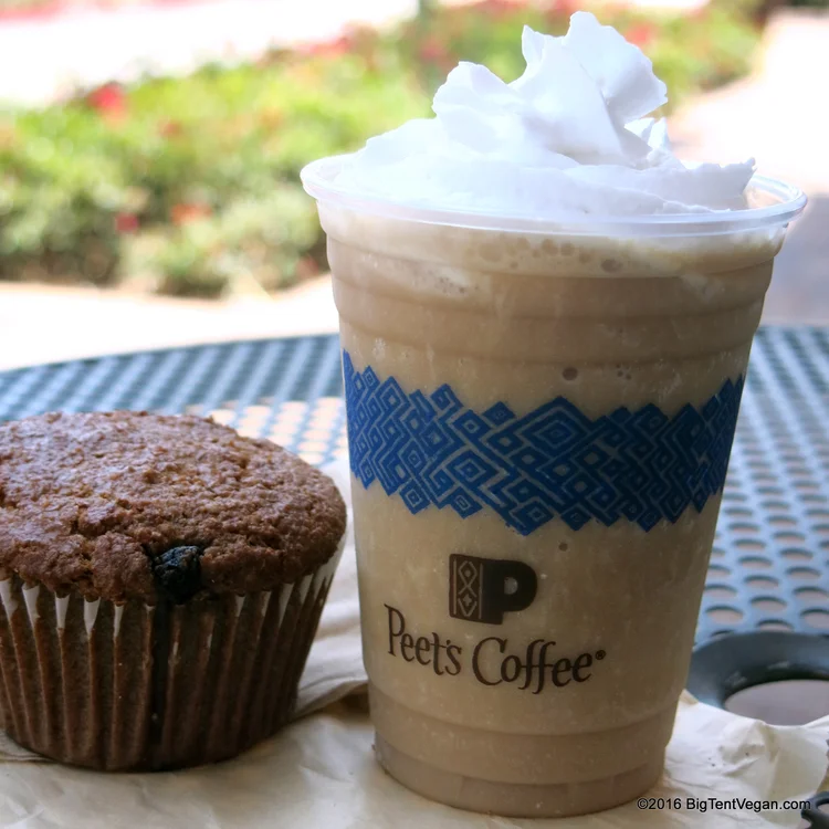 Drinking (and Eating) Vegan at Peet's Coffee and Tea — Big Tent Vegan