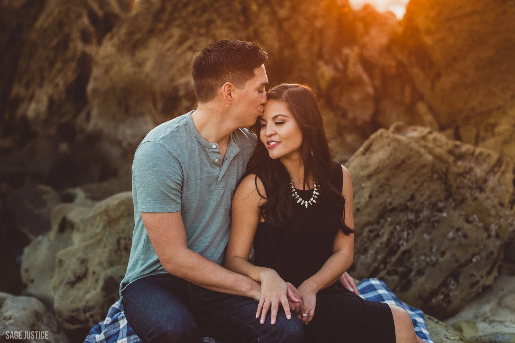 Stephanie + Mike | Newport Beach Engagement | San Diego Portrait ...