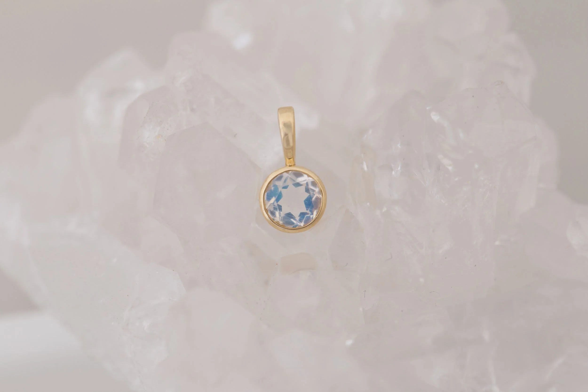Moonstone Pendant | The Birthstone Collection | June | 14k Recycled ...