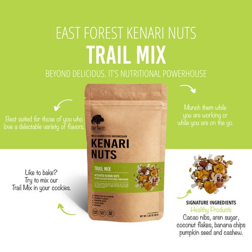 Organic Kenari Nuts | East Forest Kenari Nuts — Kawanasi Sehat Dasacatur