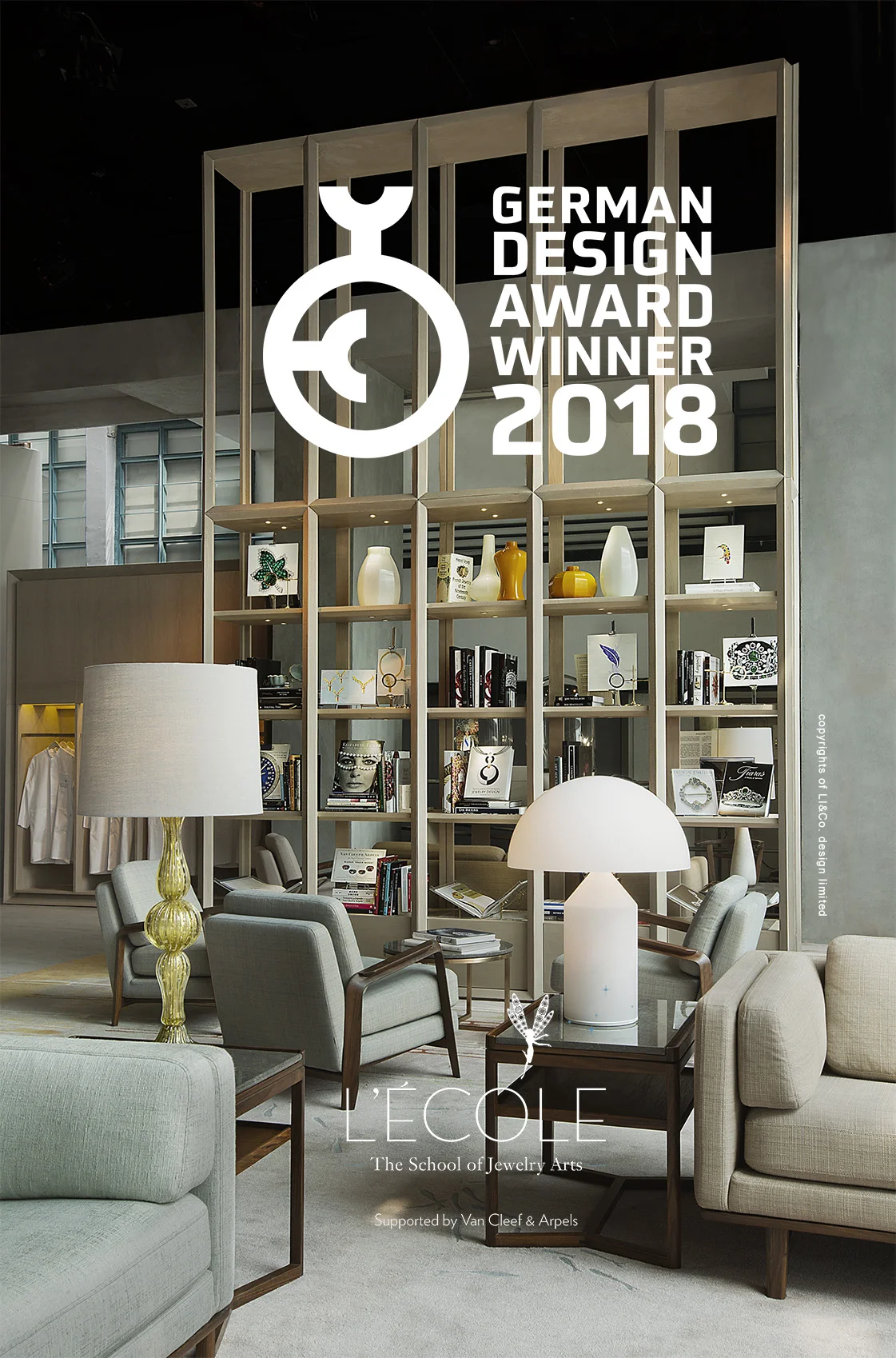German Design Award 2018 - The Maîson of Van Cleef & Arpels designed by ...