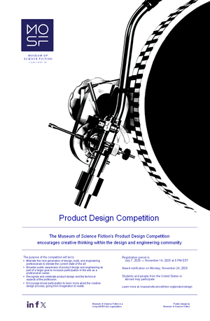 Product Design Competition — Museum of Science Fiction — Museum of ...