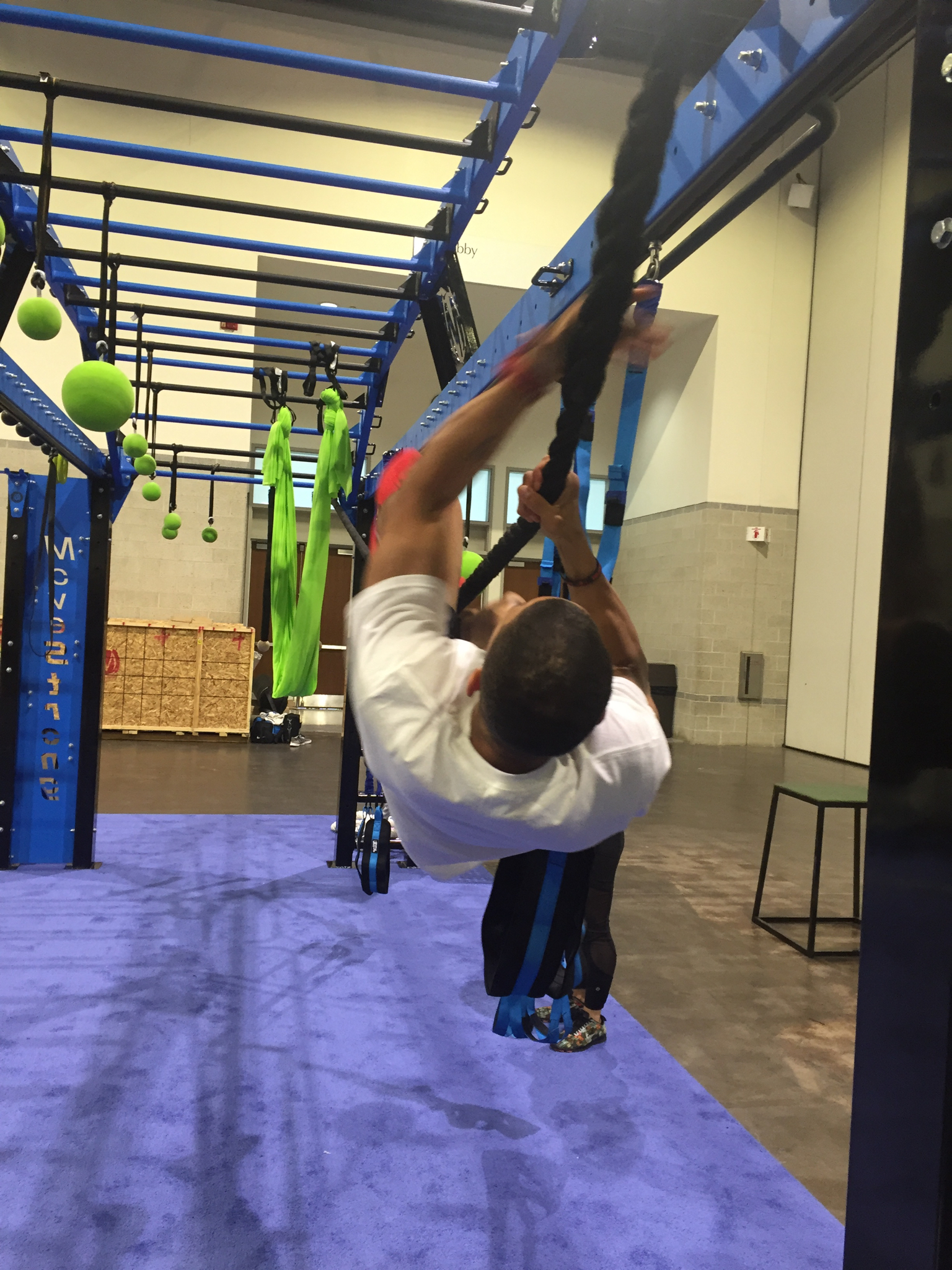 Horizontal Rope Climb - MoveStrong