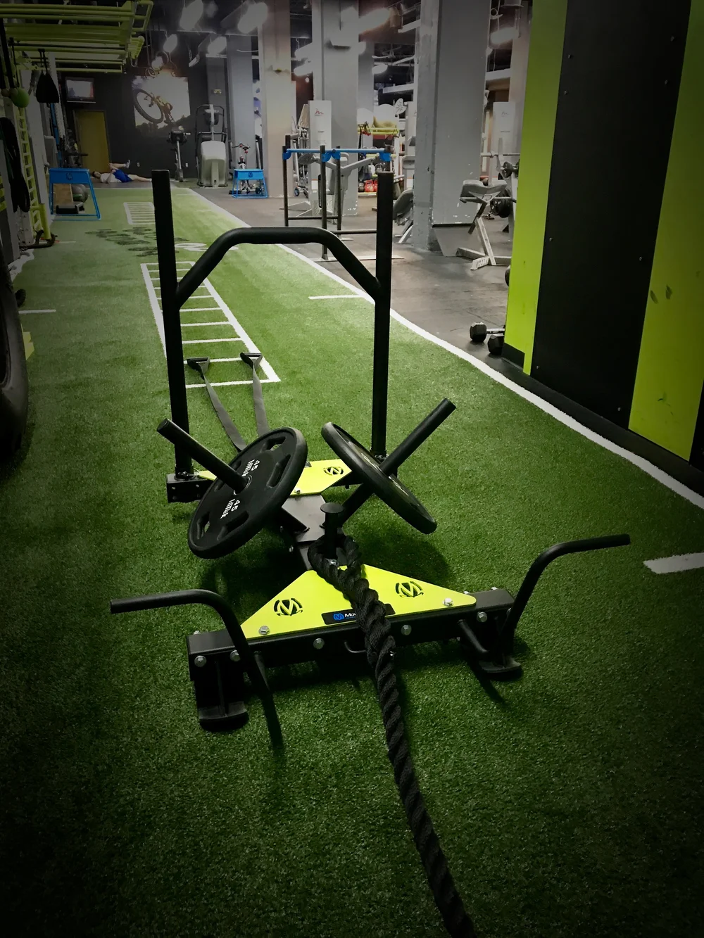 The NEW MANTIS Power Sled offers versatility in strength & conditioning ...