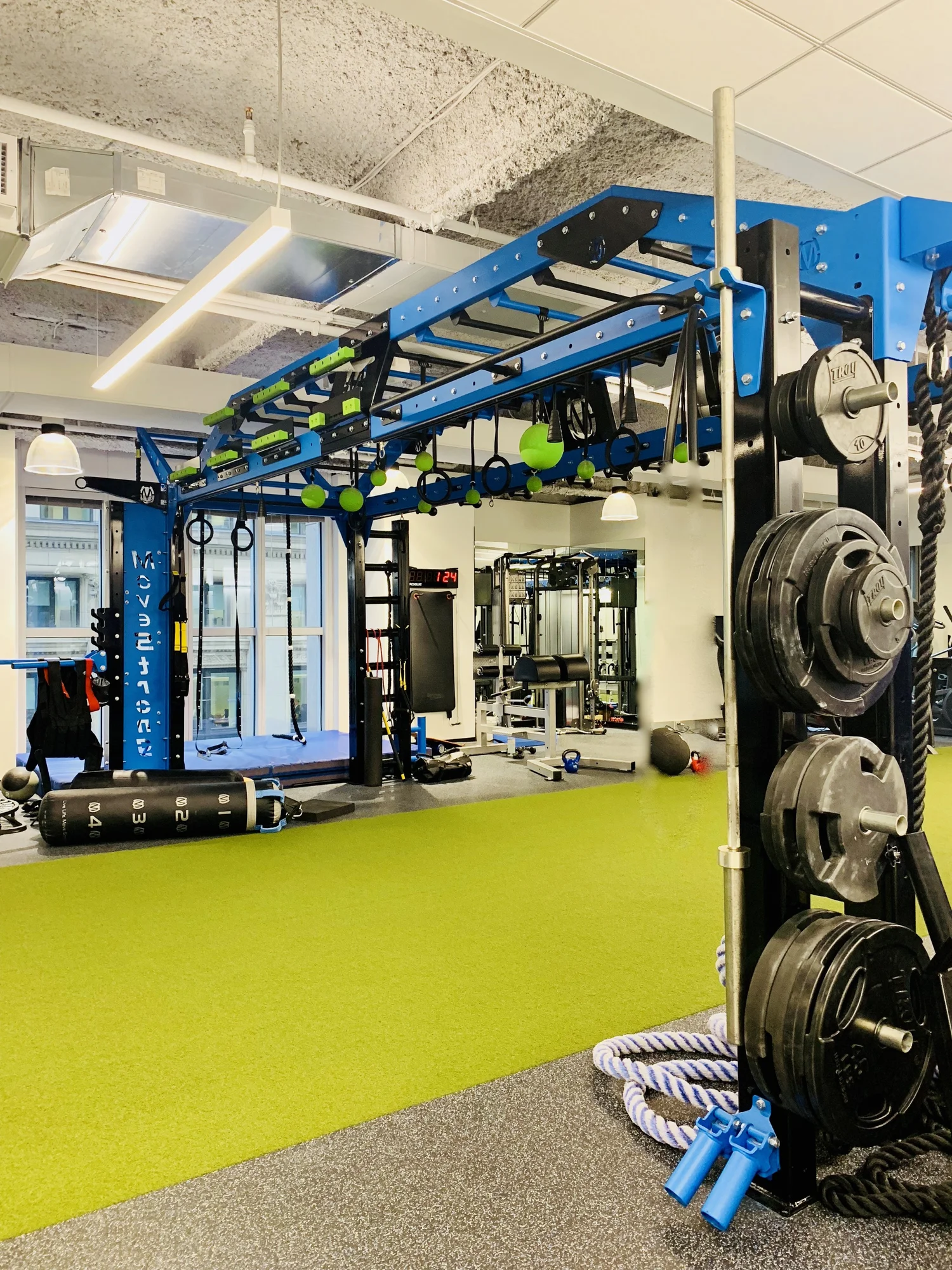 Corporate Office Functional Fitness Gym Design - MoveStrong