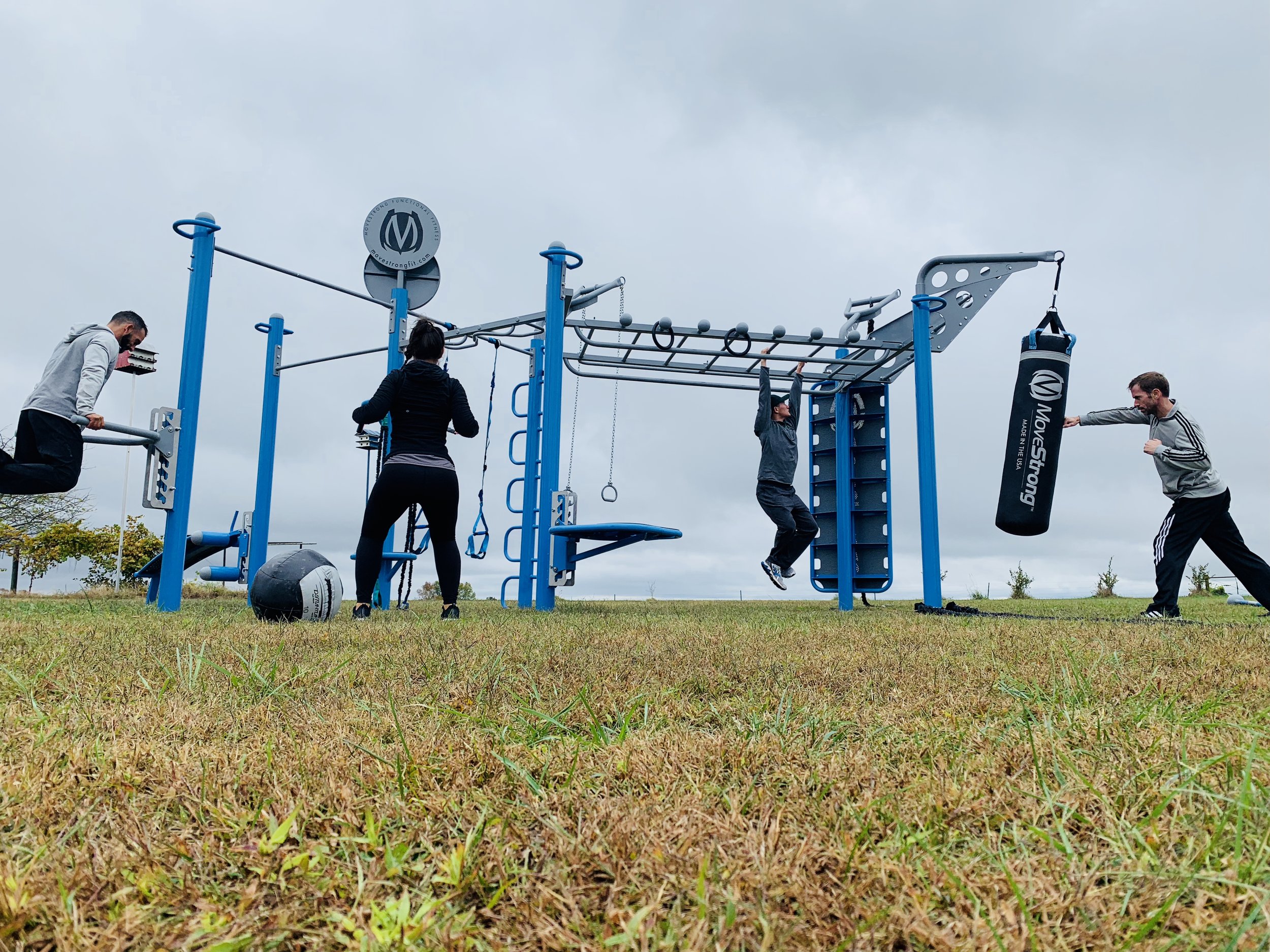 New Outdoor Functional Fitness Training Features For MoveStrong T-Rex ...