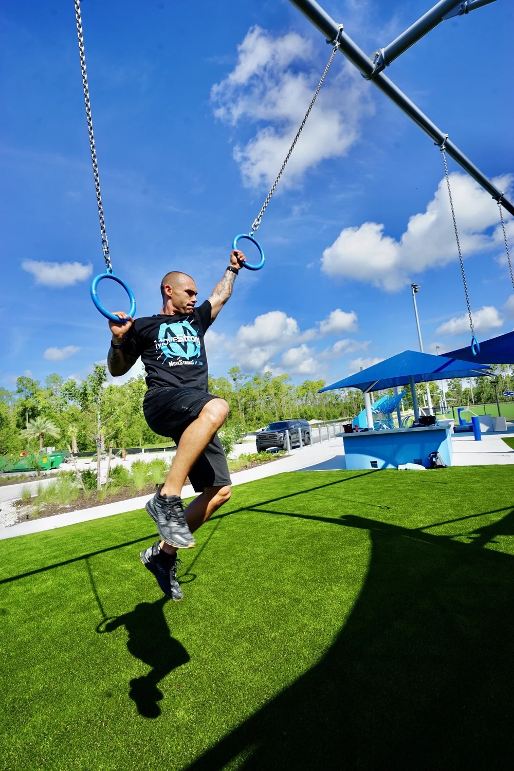 Get fit to fly: MoveStrong Traveling Rings - MoveStrong