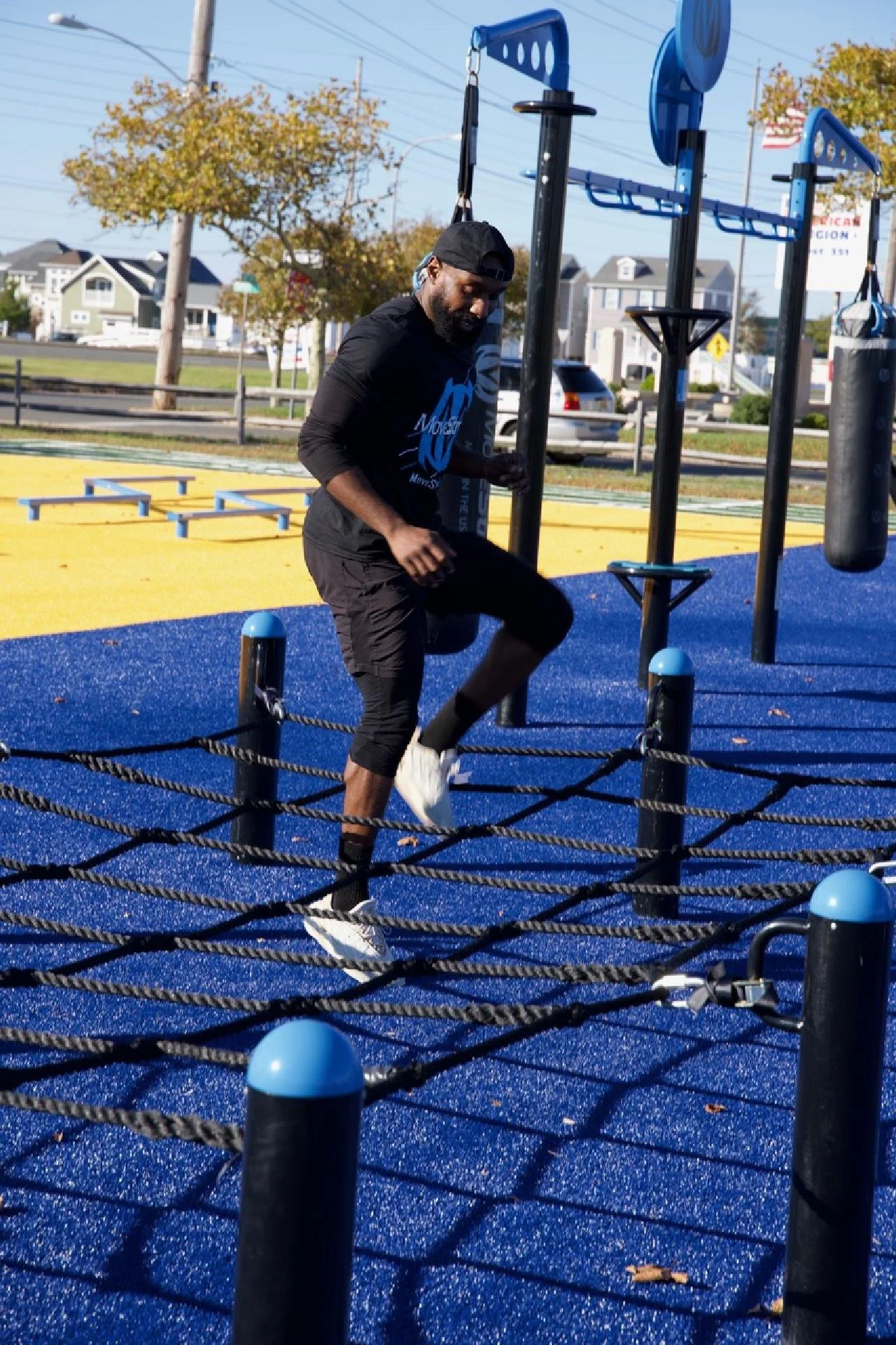 Next Level Agility Training: MoveStrong Agility Crawl Net - MoveStrong