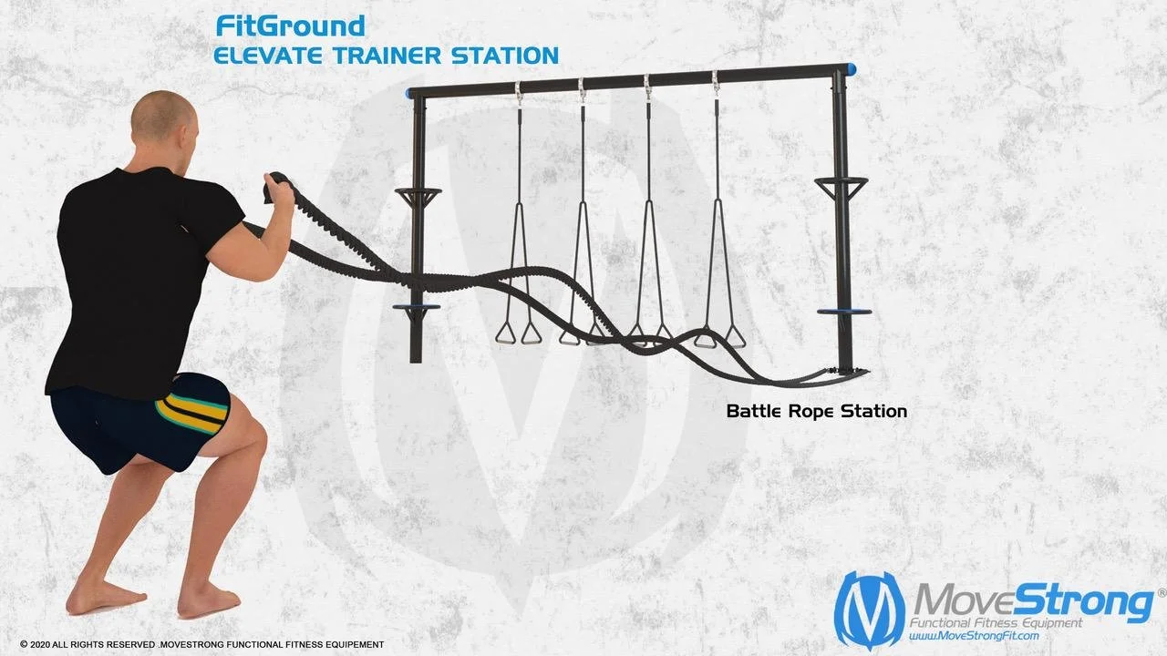 Outdoor Functional Fitness: Elevate Trainer Station - MoveStrong