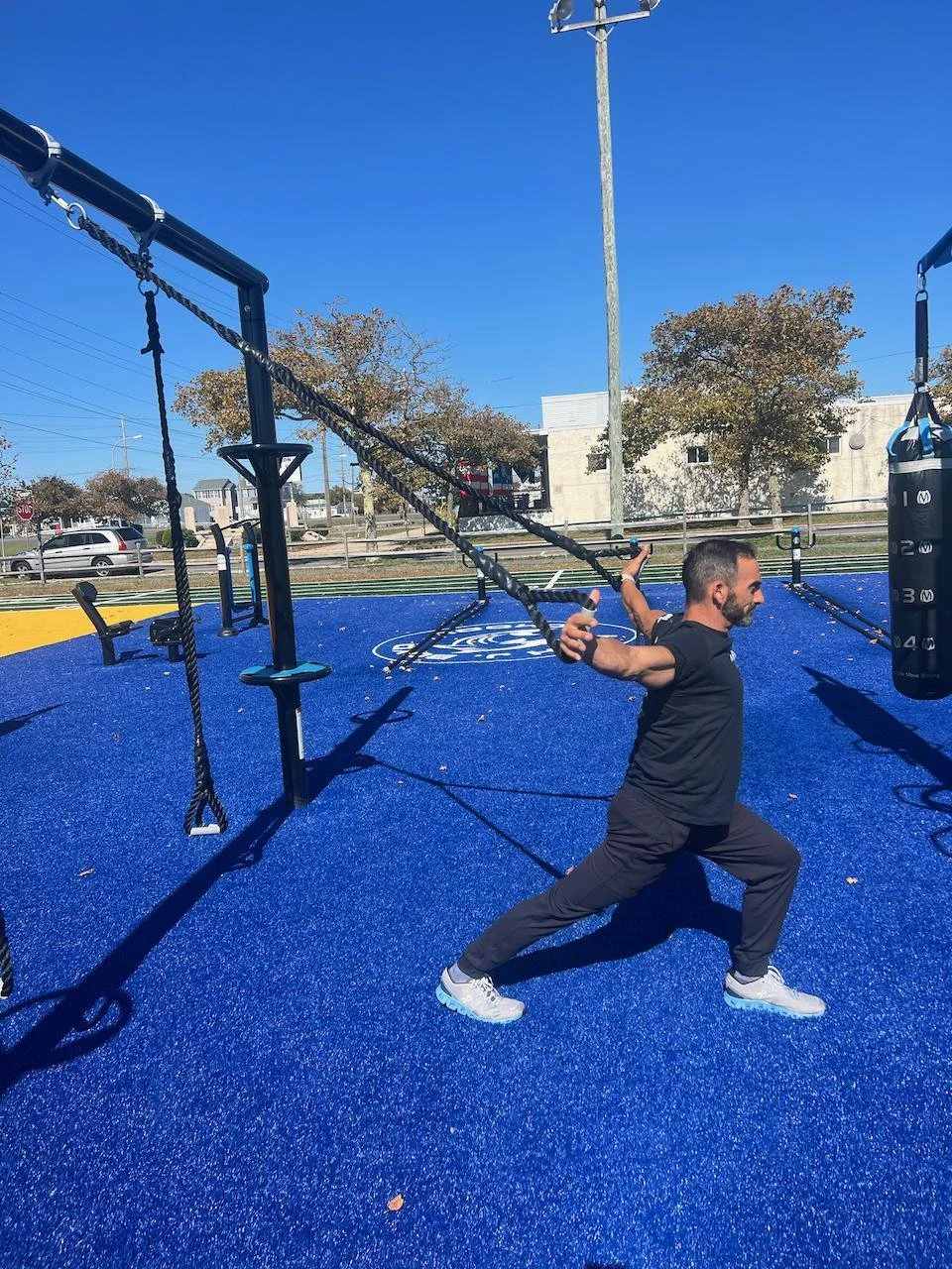 Outdoor Functional Fitness: Elevate Trainer Station - MoveStrong