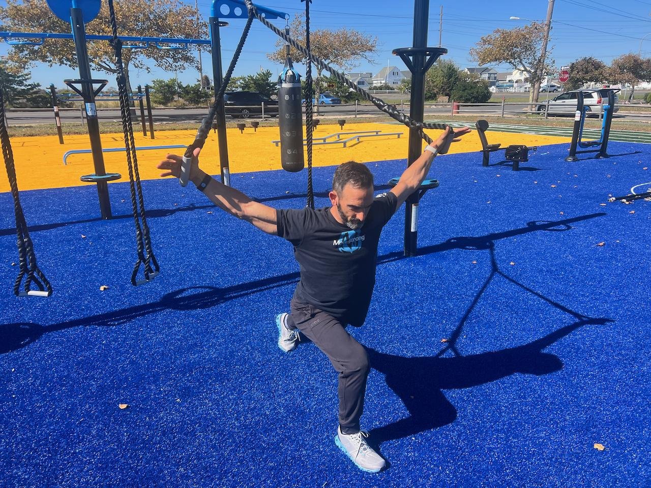 Outdoor Functional Fitness: Elevate Trainer Station - MoveStrong