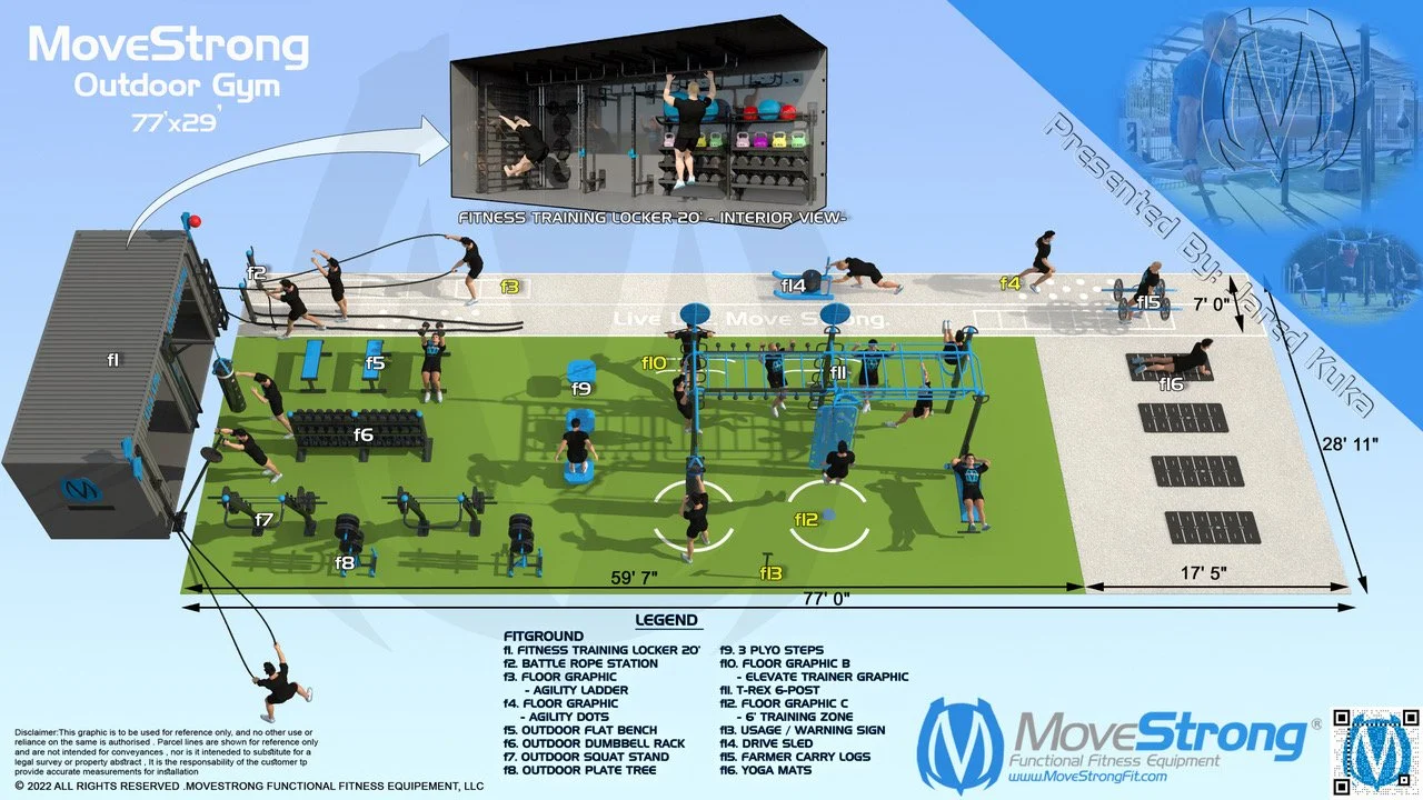 MoveStrong Functional Training Lockers - MoveStrong