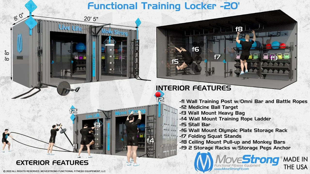MoveStrong Functional Training Lockers - MoveStrong