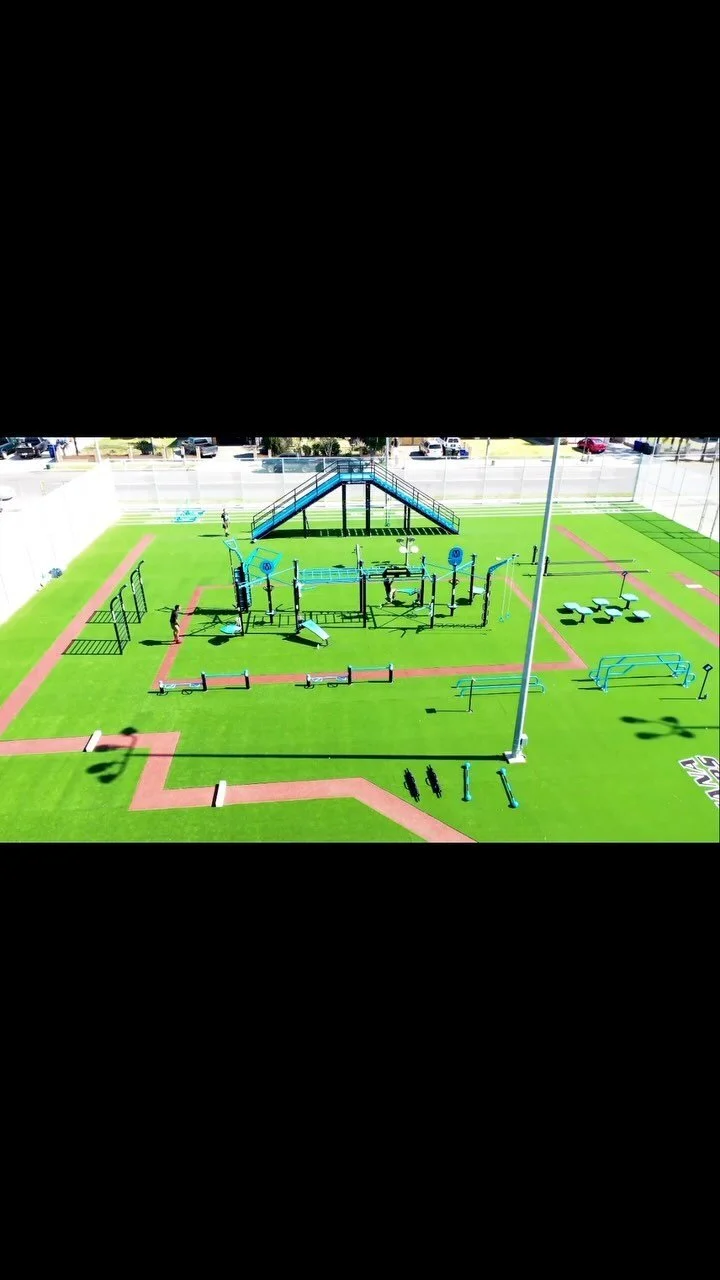 US Marine Training Base Custom Outdoor Warped Wall And Cargo Net ...