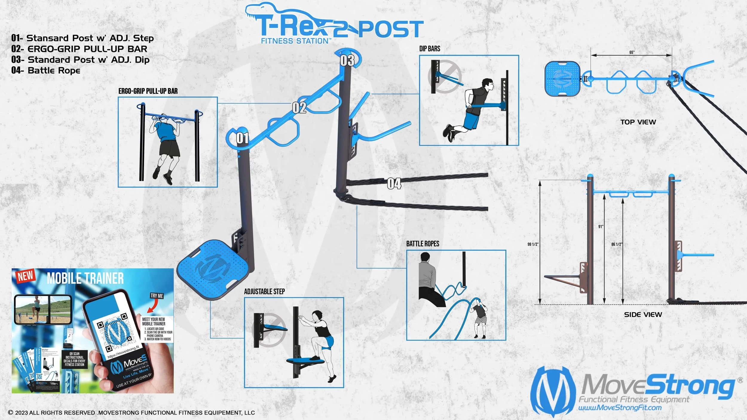 T-Rex 2.0 - Outdoor Training Station New Configurations & Features ...