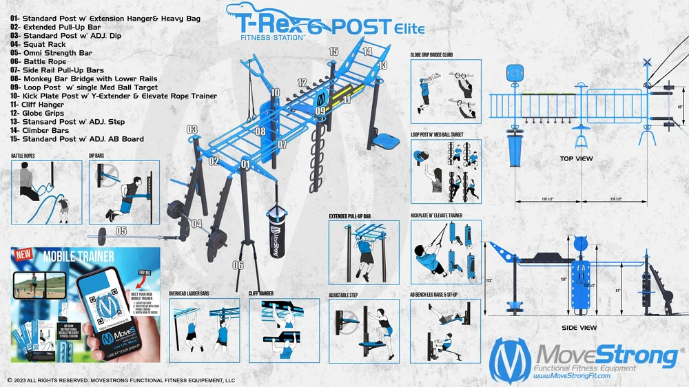 T-Rex 2.0 - Outdoor Training Station New Configurations & Features ...