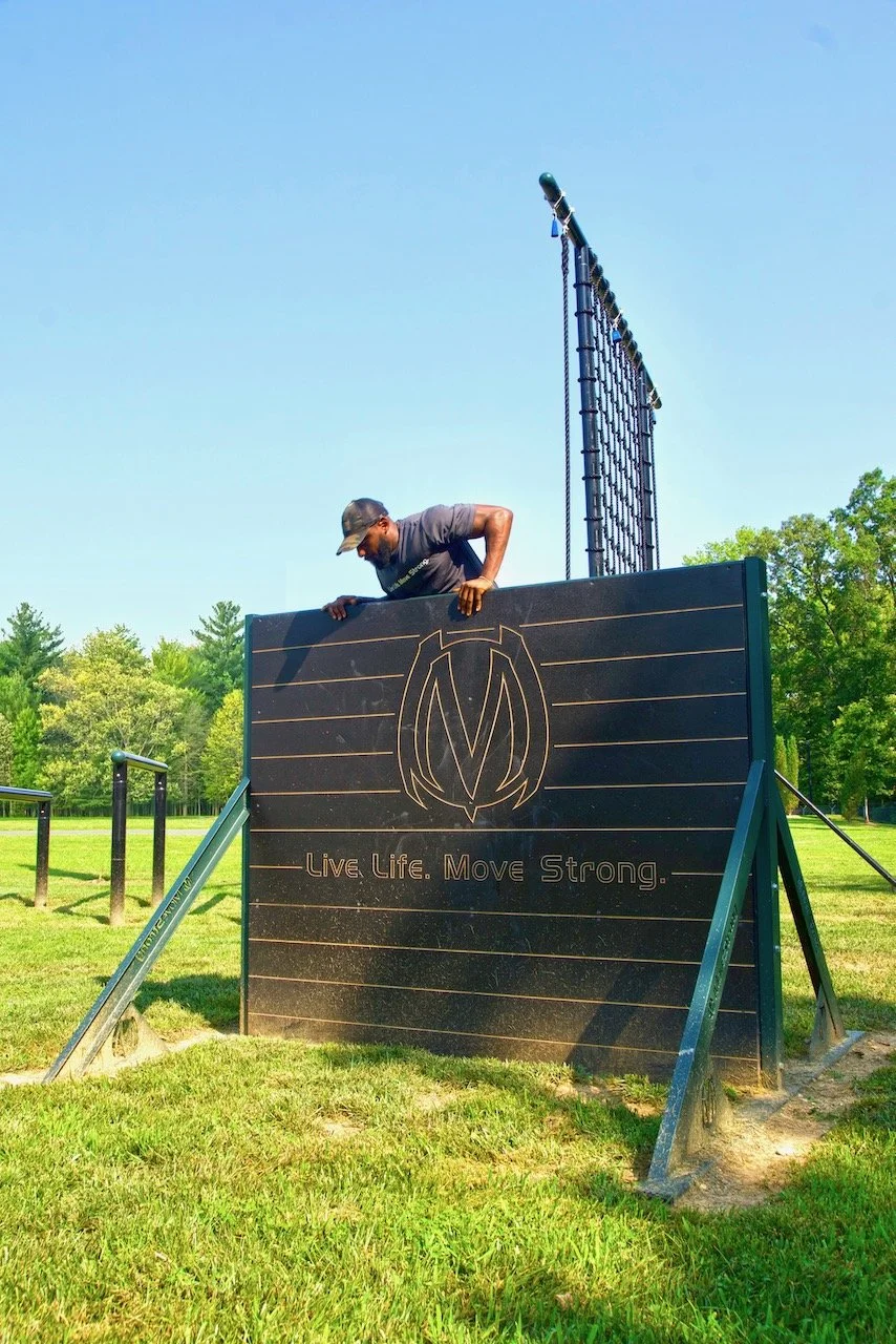 New Wall And Fence Climb Obstcale For Physical Fitness Challange And ...
