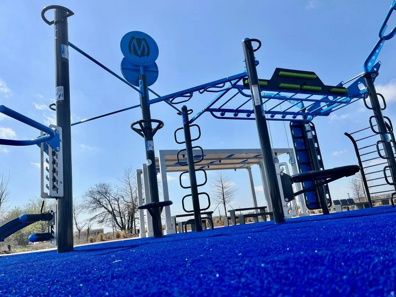 Introducing McKinney Texas Corporate Center Park's New Fitness Area ...